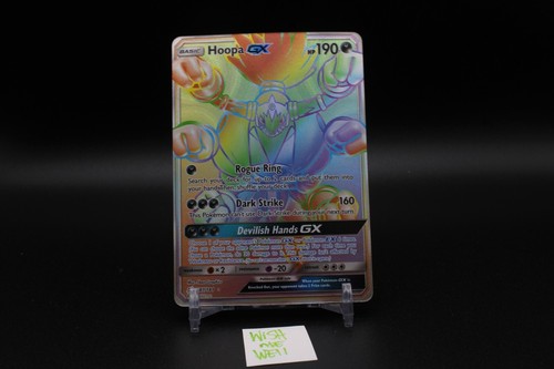 Hoopa GX Rainbow - Sun & Moon Team Up - 187/181 - Pokemon Full Art ...