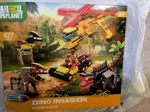 New Block Tech Animal Planet Dino Invasion Compatible Building Blocks ...