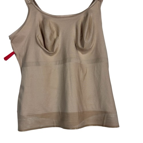 Ruby Ribbon Cami Full Silhouette Shaping Tank Camisole Satin Size 40 | eBay