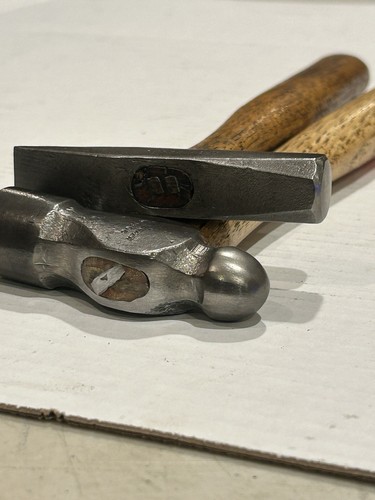 Vintage True Temper Leather Working Cross Peen Ball Peen Upholstery ...