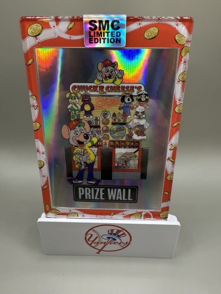SMC Chuck E. Cheese Prize Wall Trifecta • Red 10/25 • Star 78/100 ...