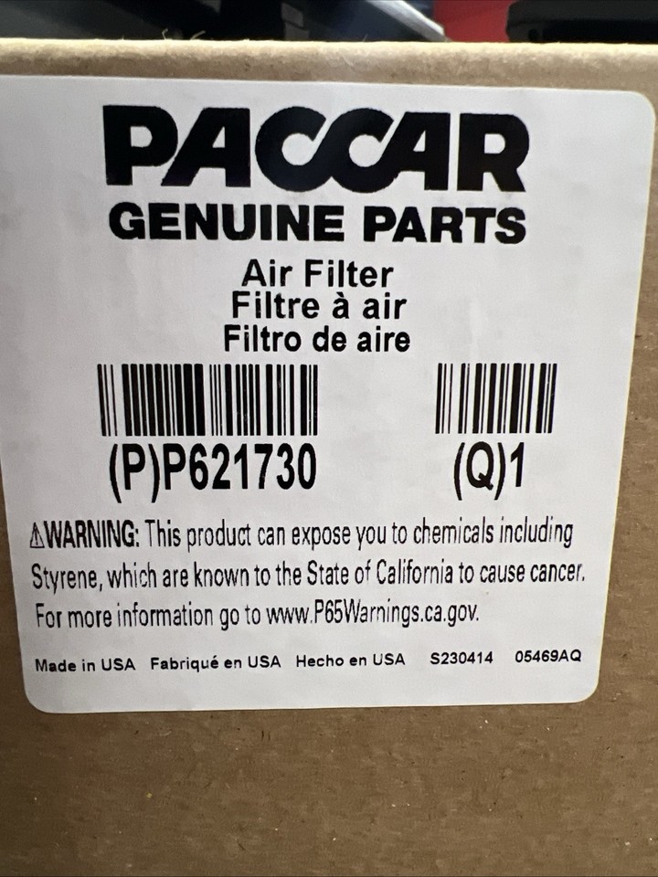 Genuine PACCAR Air Filter P621730 | eBay
