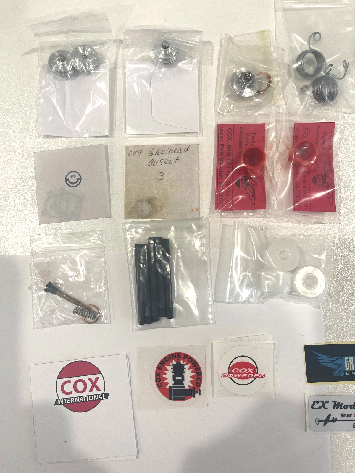 COX .049 / .051 NEW and USED ENGINE PARTS and TOOLS | eBay