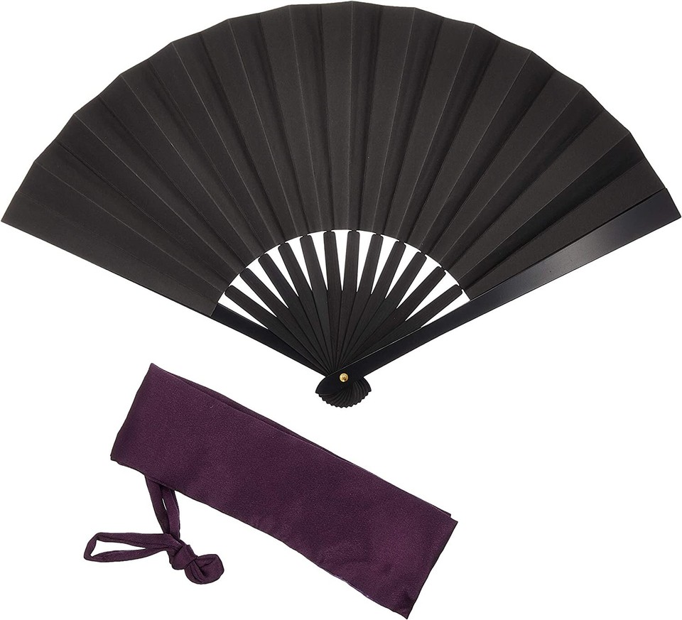 Ogata Swords TS-B Tessen Japanese Iron Fan Samurai Weapon Black 24cm | eBay