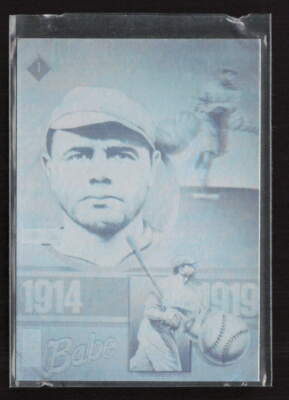 1992 Babe Ruth Series: Special Limited Edition #1 George Herman Ruth ...
