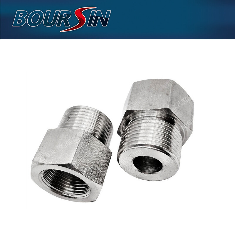 Metric Fitting Adapter M12 x 1.5 Male + M10 x 1.0 Female Stainless ...