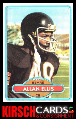 Allan Ellis 1980 1980 Topps #63 Chicago Bears | eBay