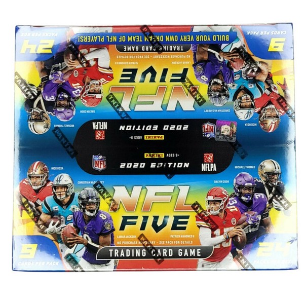 Panini NFL Five 2020 Football Trading Card Game Booster Box for sale ...