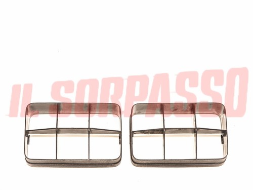 Fog Lights Covers Black Rectangular Grilles 150 X 90 CM Original SIEM ...