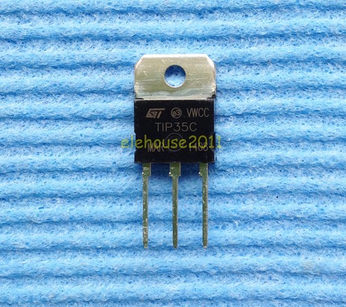 10PCS TIP35C TIP35 SILICON HIGH POWER NPN TRANSISTOR | eBay