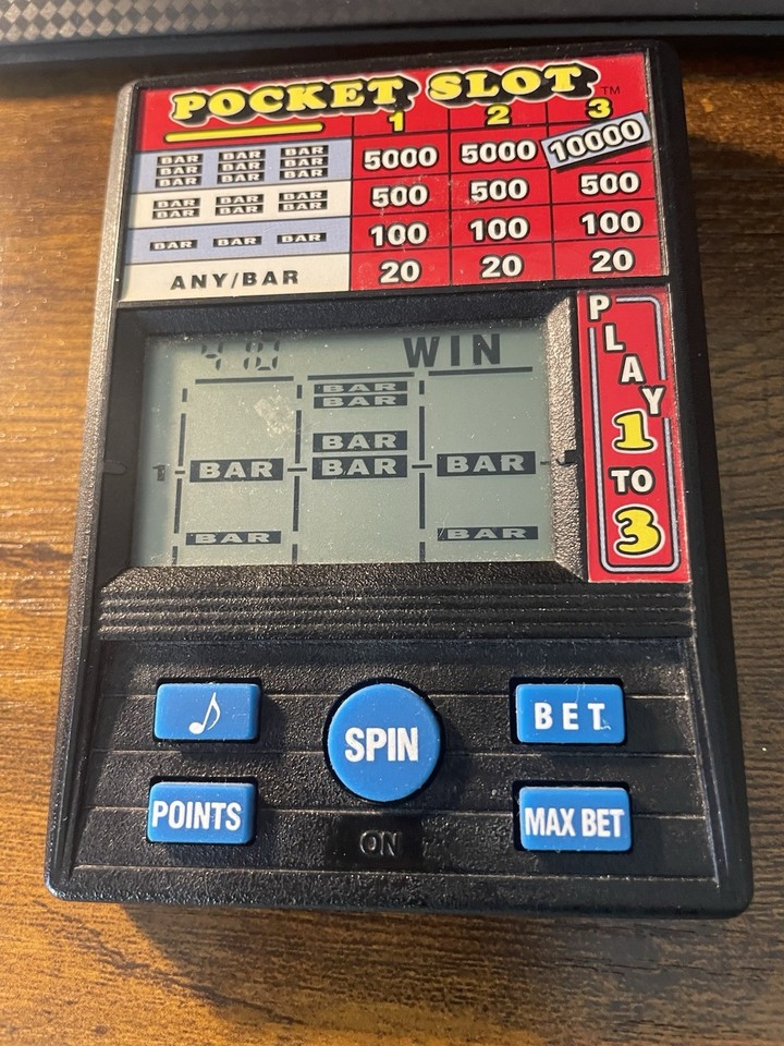 Vintage Radica Pocket Slot Electronic Game Works Great | eBay