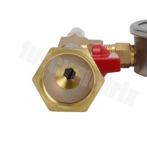 Geothermal Loop Fill Tool W/ 100psi Gauge & Protector For Garden Hose ...