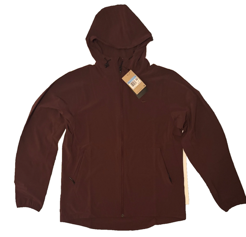 Nike Unlimited Men's LT Repel Hooded Jacket Burgundy M FB7551-652 NEW ...