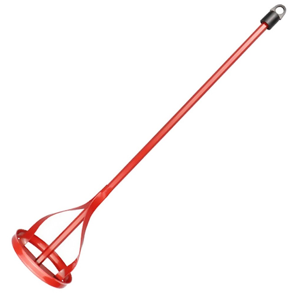 Drywall Mud Mixer Steel Rod Hex Handle Paint Cement Stirring Rods 40 cm ...