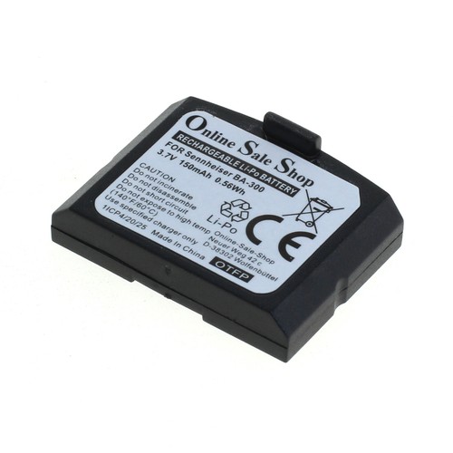 Power-Akku für Sennheiser BA 300 BA-300 RR840 Set 20 250 830 833 840 ...