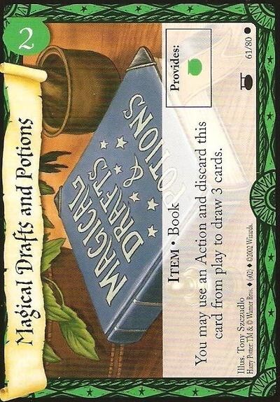 Magical Drafts and Potions 61/80 Light Play Harry Potter TCG DNA GAMES ...