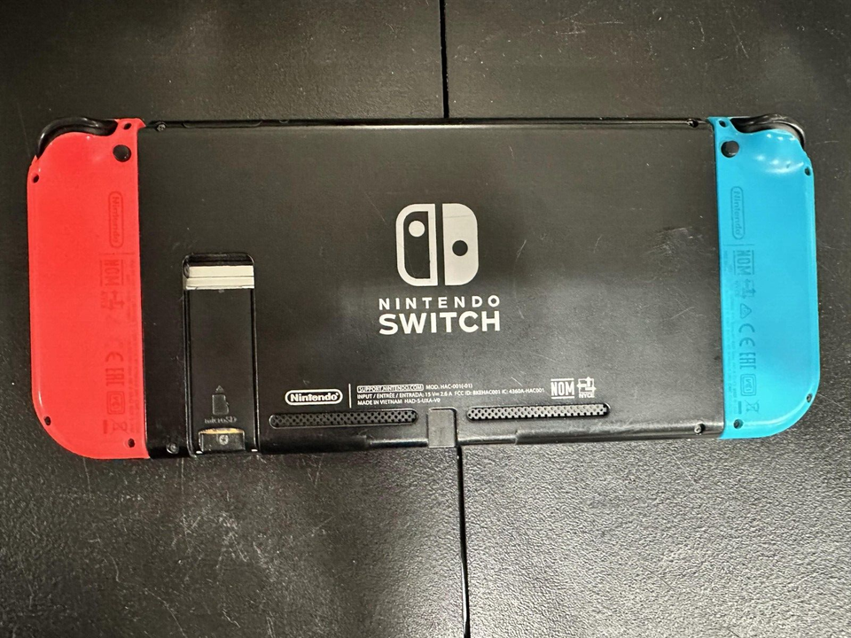 Nintendo Switch 32GB Handheld Console - Neon Red/Neon Blue PREOWNED ...