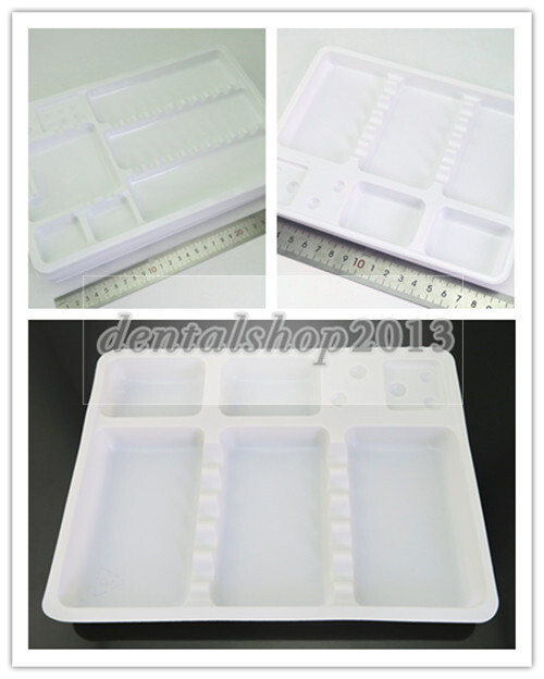 50pcs dental plastic pallets disposable place instruments tray 3 SIZES ...