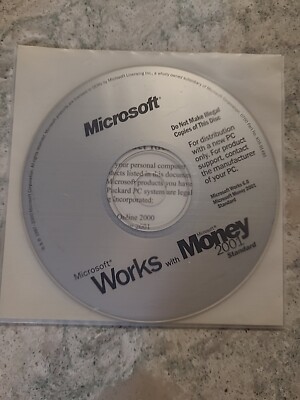 Microsoft Works Suite 2001 with Money (Includes Activation Code) | eBay