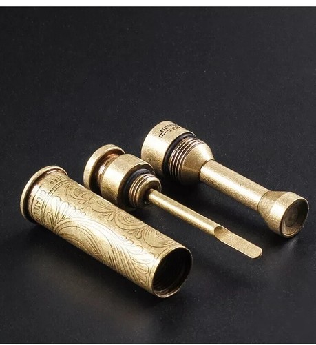 3 In 1 Smoke Pipe Vintage Tamper Brass Pick Tool Tamp Tamper Pipe ...