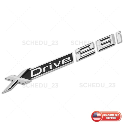 For BMW xDrive 28i Emblem Badge Door Liftgate M Performance Sport OEM ...