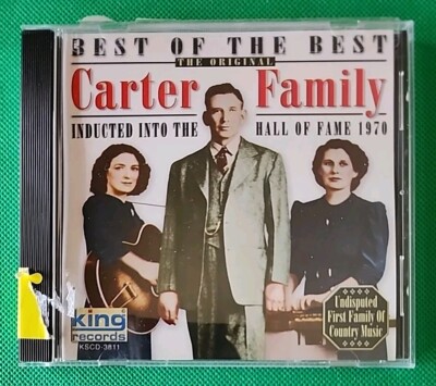 Best Of The Best The Original Carter Family Country Music HOF CD [10 ...