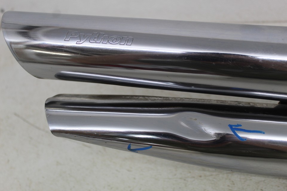 03 HARLEY-DAVIDSON SOFTAIL FLSTCI PYTHON FULL EXHAUST SYSTEM HEADERS ...