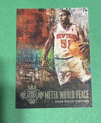 META WORLD PEACE 2013-14 COURT KINGS /25 PARALLEL NEW YORK KNICKS RARE | eBay