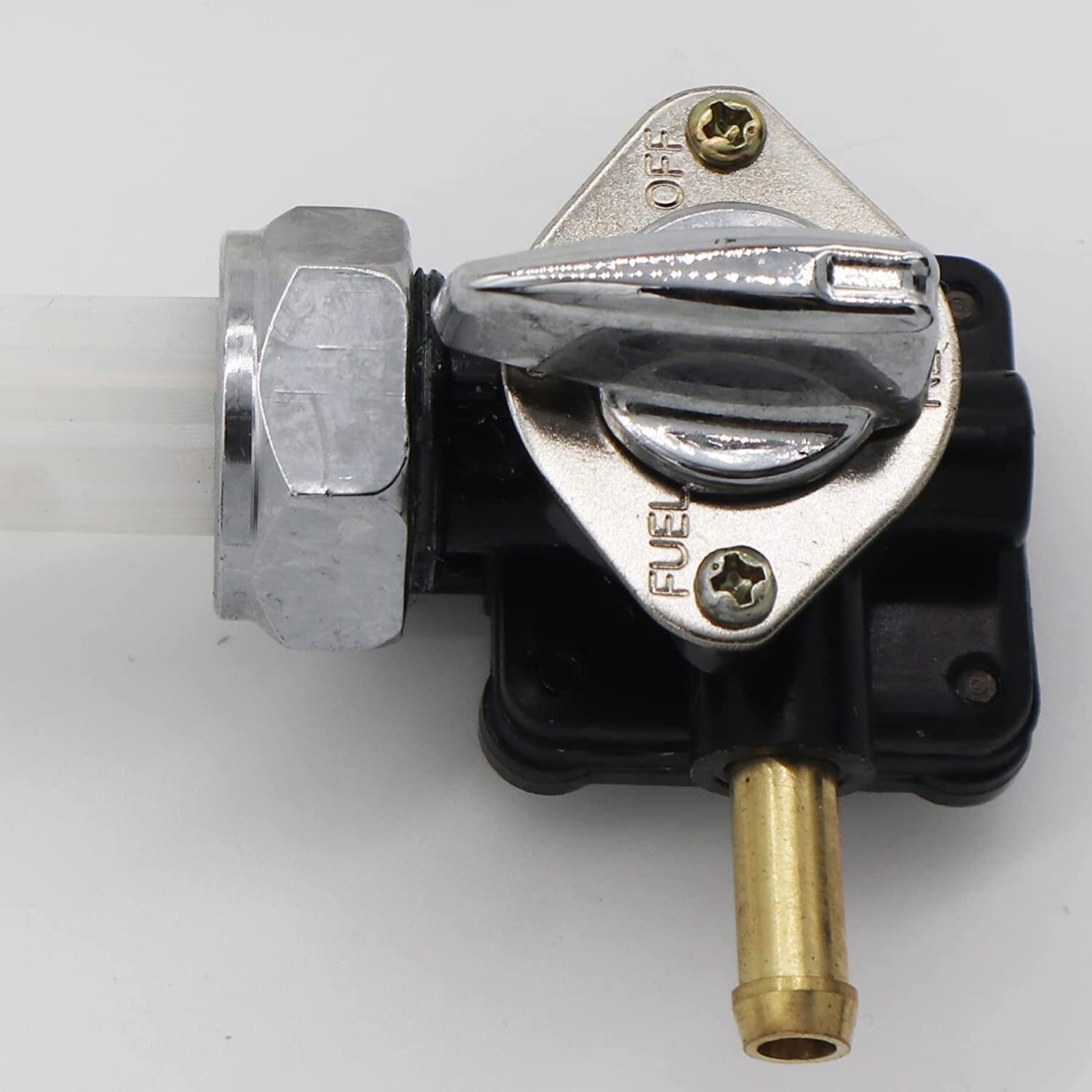 Fuel Valve Petcock 61338-94D for Harley FXST FLT FXD 95-01 w/Male ...