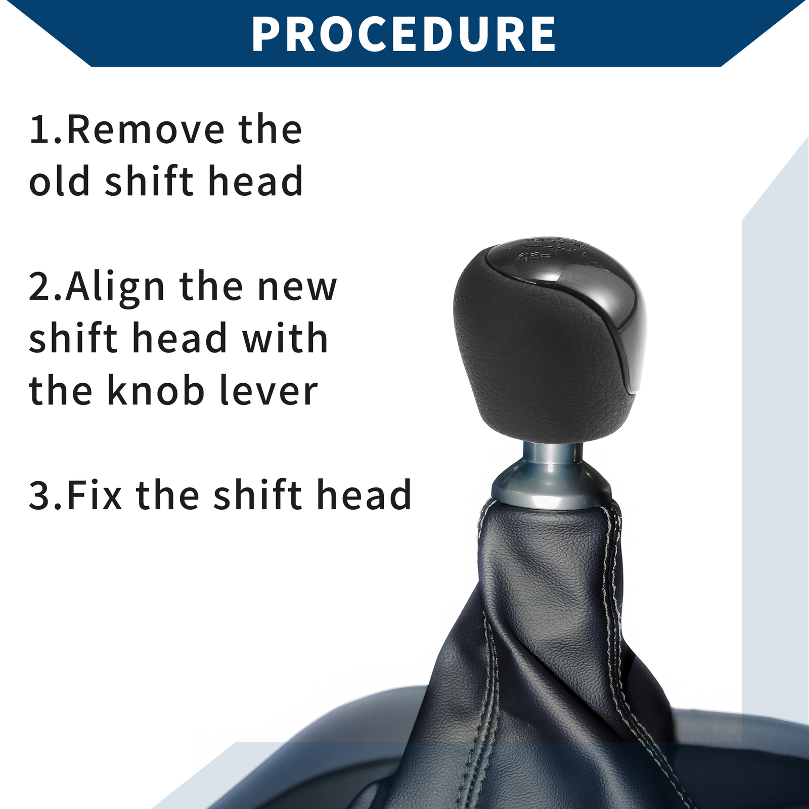 6 Speed Gear Shift Knob for Hyundai IX35 2009-2015 Plastic Stick Shifter Knob | eBay