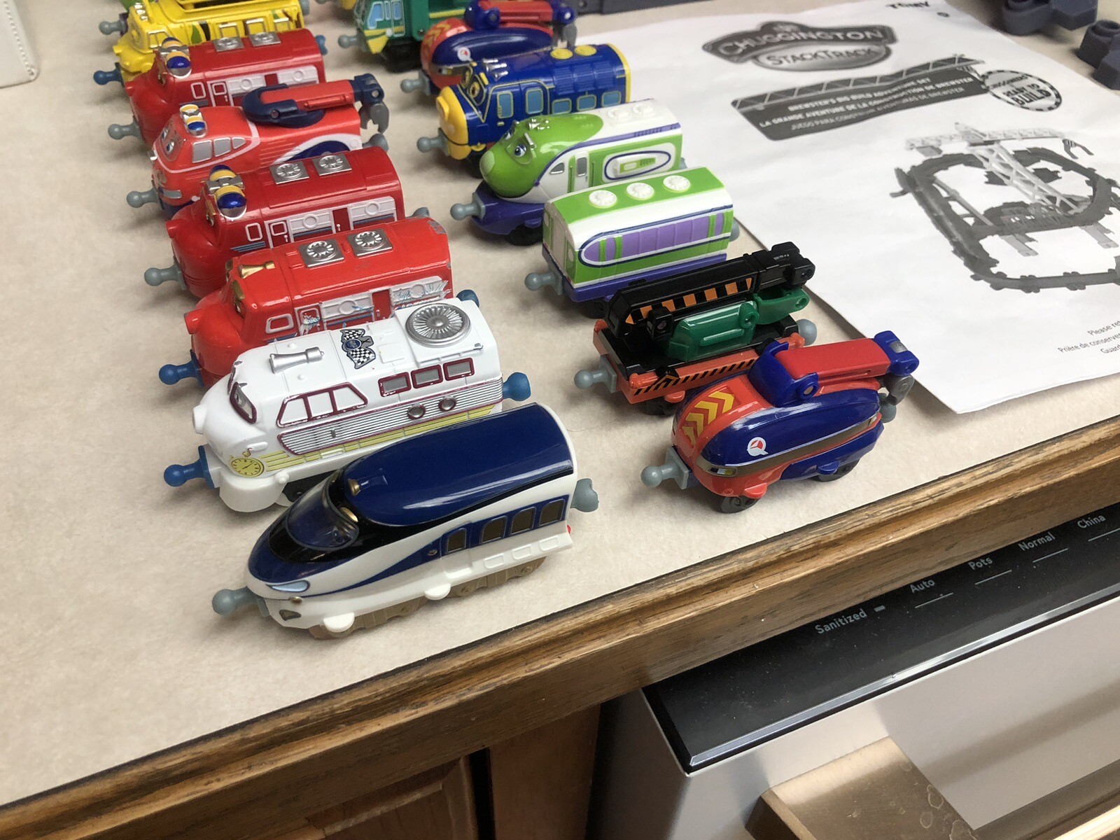 Tomy Chuggington Stack Track Brewster's Big Build Adventure Set Plus + 17 Trains | eBay