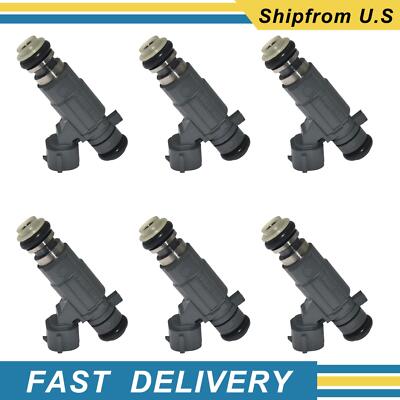 6PCS Fuel Injector for Nissan Infiniti Altima Maxima I35 Murano V6 3.5L ...