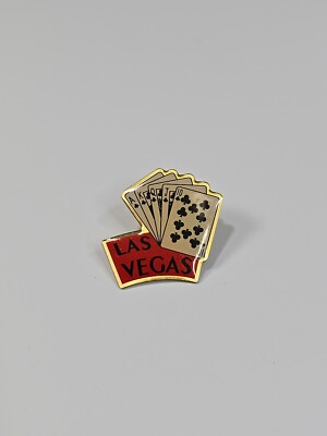 Las Vegas Straight Clubs Flush Souvenir Lapel Pin | eBay