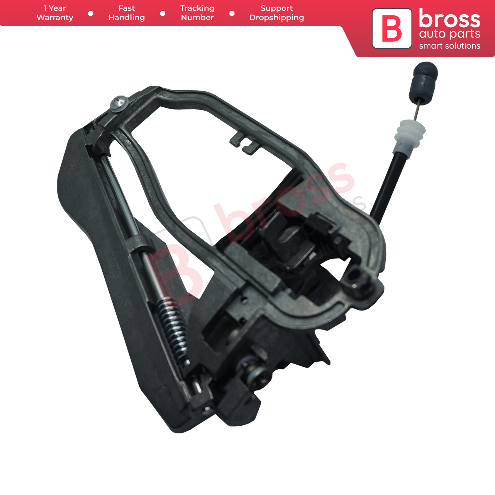 Door Handle Carrier Bracket Handle Housing Rear Right 51228243636 For ...