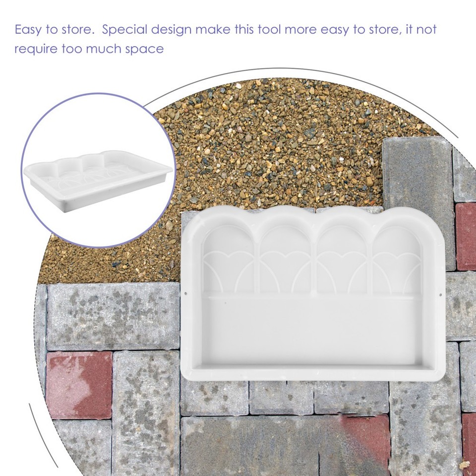 Mold for Cement Forming of Fence Handy Craft Hand Work Garden Yard ...