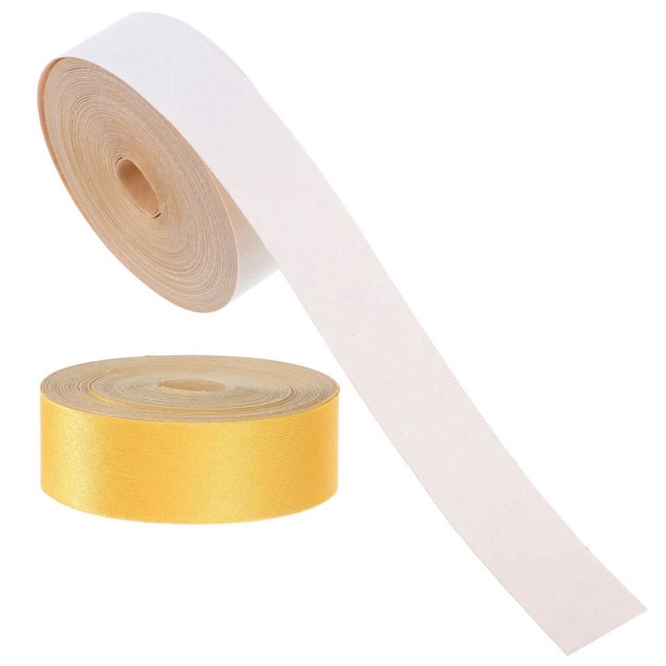 2 Rolls Self-Adhesive Cloth Lamp Shade Edging Tape for DIY Home Decor ...