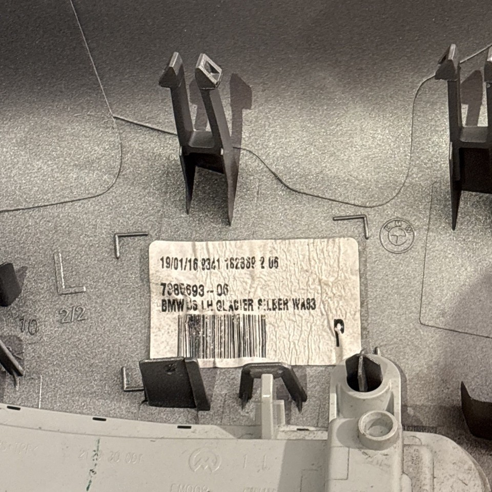 Genuine BMW Mirror Cap cover left X1 X2 F39 F45 F46 F48 G29 Z4 Silver ...