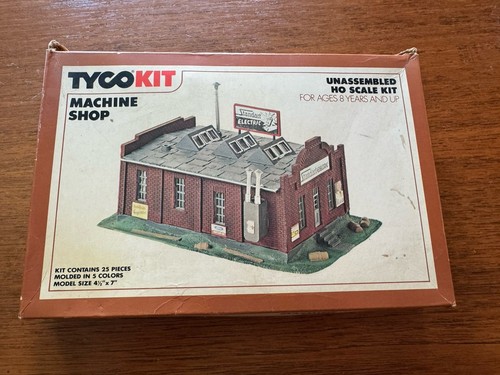 Vintage TycoKit Sears HO Scale Kit Machine Shop Plastic Model | eBay