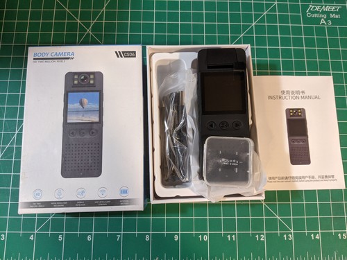 HD 1080P Audio Video DVR IR Night Cam WIFI Camcorder Mini Police Body ...