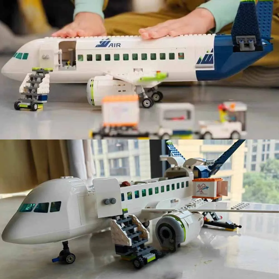 Passenger Airplane Building Blocks Set 913PC City Aircraft Bricks Toy ...