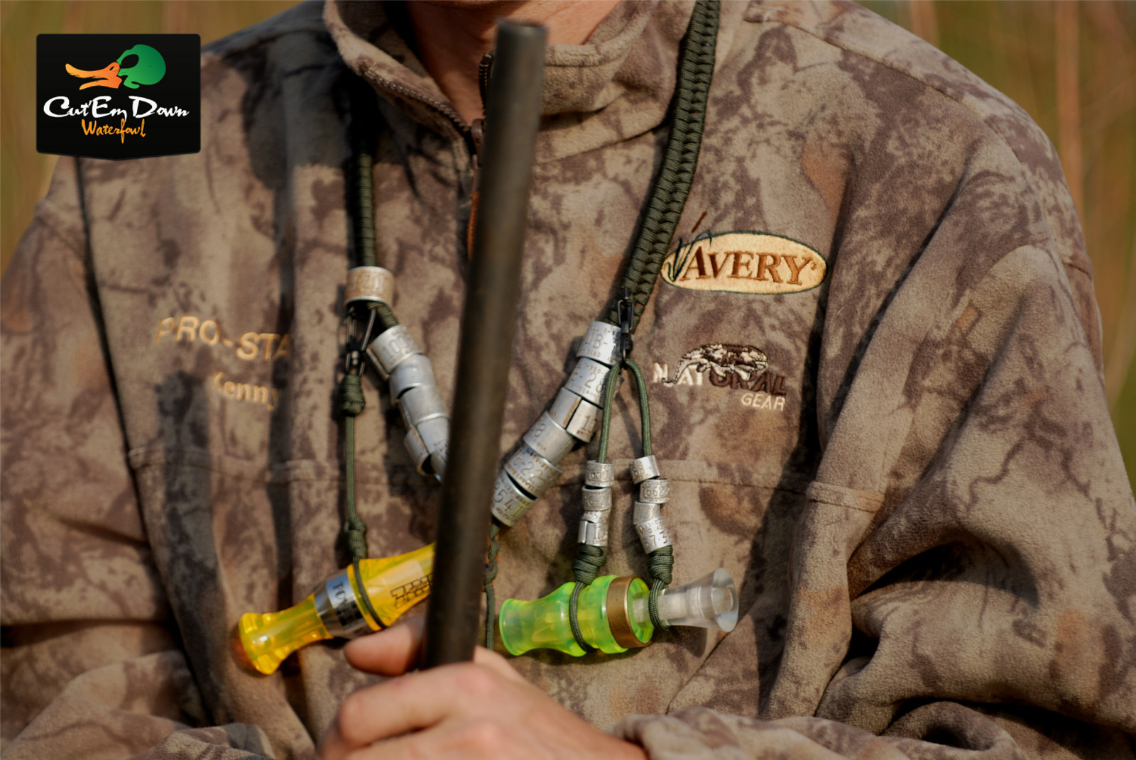 AVERY OUTDOORS ZIPPER BRAID DIY DO IT YOURSELF DUCK CALL LANYARD OLIVE ...