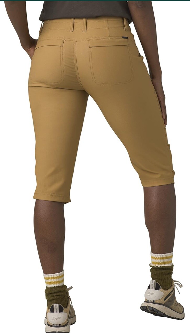 NEW prAna WOMEN'S EMBARK BROWN ALANA KNICKER PANT Size:0 | eBay