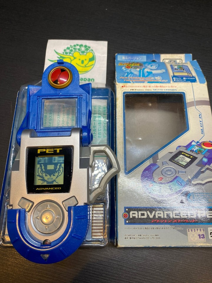 Rock man exe Advanced pet Netto Ver Mega man Battle chip TAKARA Toy ...