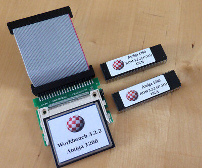 AMIGA 1200 . Workbench 3.2.2 + WHDLoad ( 3GB Spiele und Programe ...