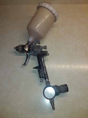 Large HVLP (Primer) Spray Gun - Max Air W98 w/TCP Global Air Reg. (Not ...