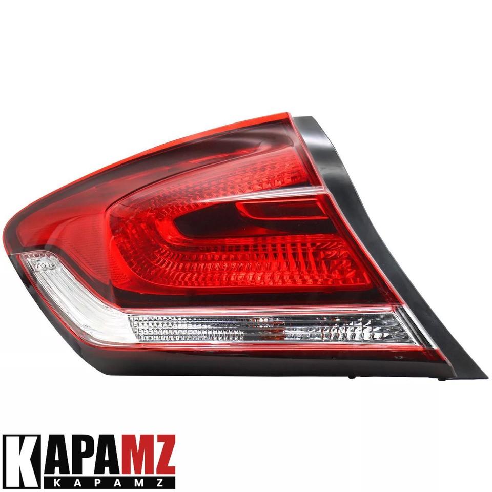 For Honda Civic Sedan 2013-2014-2015 Outer Tail Light Left Driver Rear ...