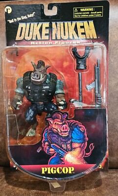 Duke Nukem Vintage Action Figure, "Pig Cop" From 1997! Collectable | eBay
