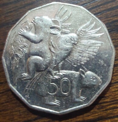 2004 AUSTRALIAN 50 CENT COIN NATIVE ANIMALS LOW MINTAGE | eBay Australia