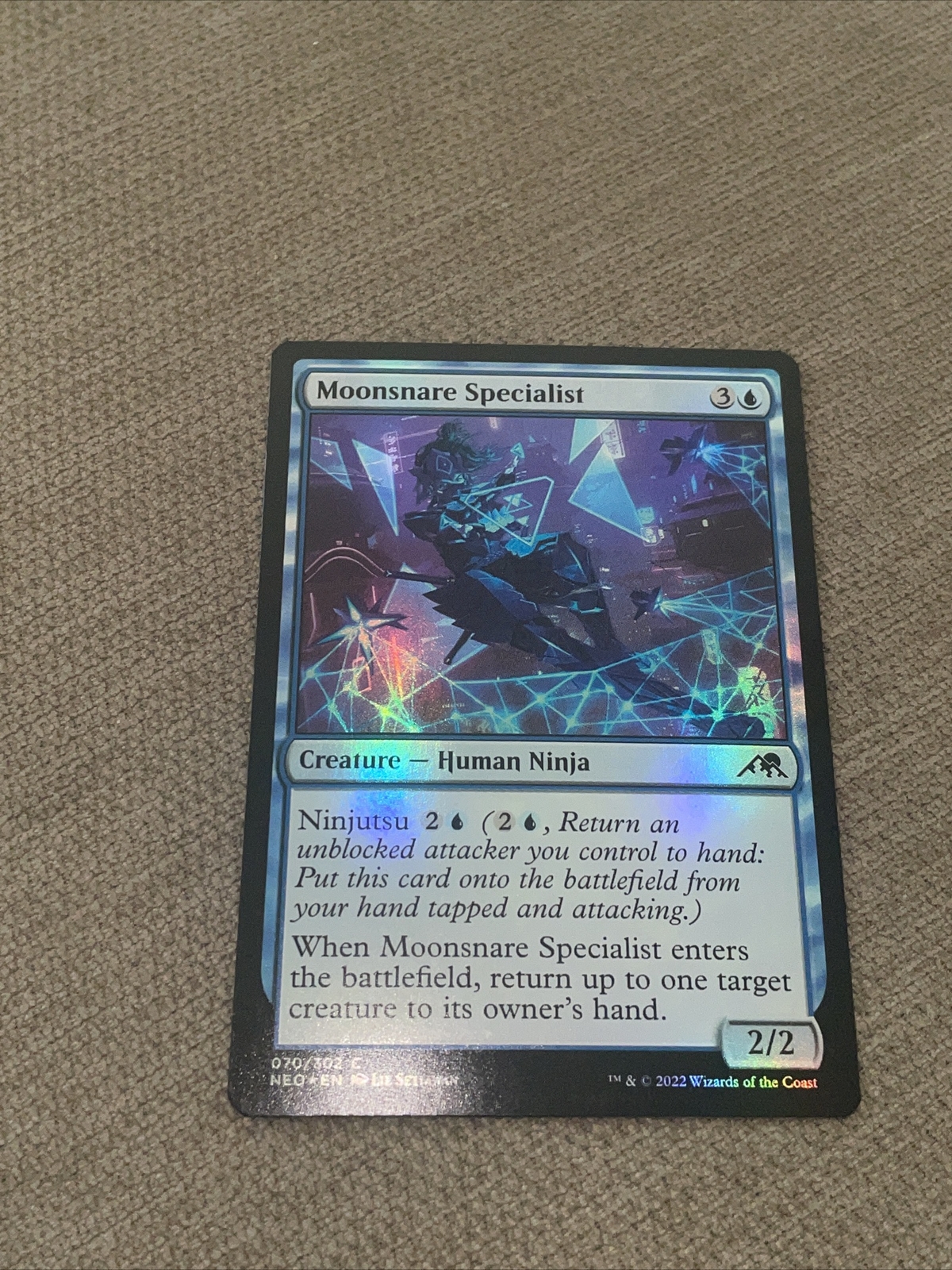 Moonsnare Specialist NM/M* FOIL Kamigawa Neon Dynasty 070/302 mtg L640 ...