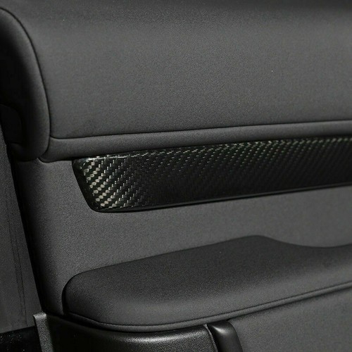 4*Carbon fiber Door Panel Moulding Trim For Land Rover Discovery 5 LR5 ...